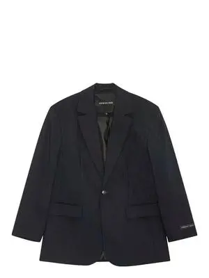 HERSKIND Pinstripe Single-breasted Blazer - Blue