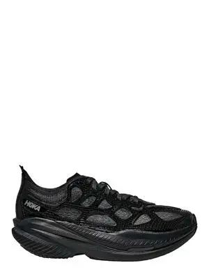 Hoka Mach X Caged Sneakers - Black