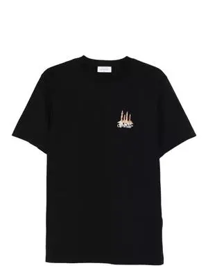 Off-White Graphic-print Logo T-shirt - Black