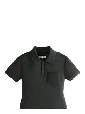 MAISON MARGIELA Padded Polo Shirt - Black