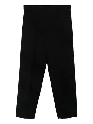 Gucci Tweed Trousers - Black