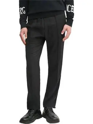 Iceberg Side-stripe Trousers - Black