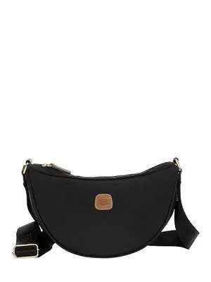 Bric'S X-travel Mini Halfmoon Bag - Black