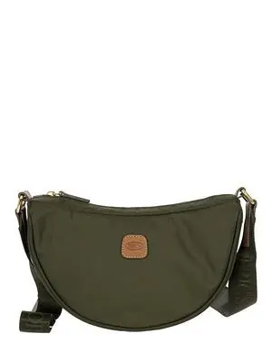 Bric'S X-travel Mini Halfmoon Bag - Olive