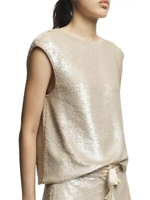 SAINT ART Bowen Sequin Tank