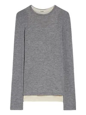 JIL SANDER Long Sleeve Layered Tee