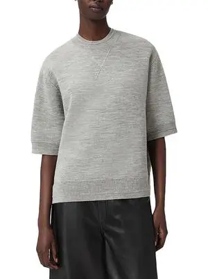 ALLSAINTS Nika Tee - Grey Marl