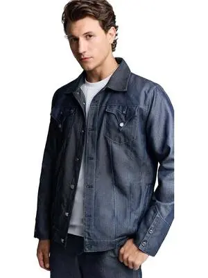 JENDUE Timeless Denim Trucker Jacket