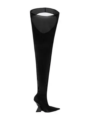 Attico Cheopissima Thigh High 105mm Black