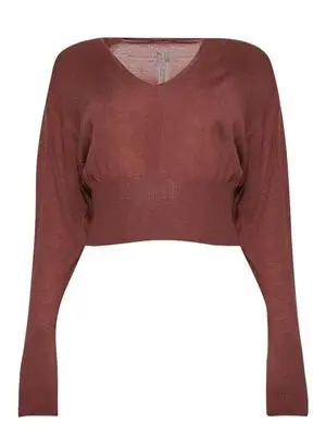 Rick Owens Cropped Top - Red