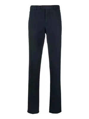 Brunello Cucinelli Mid-rise Slim Chinos - Blue