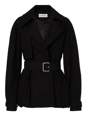 Loewe Balloon Cotton Jacket - Black