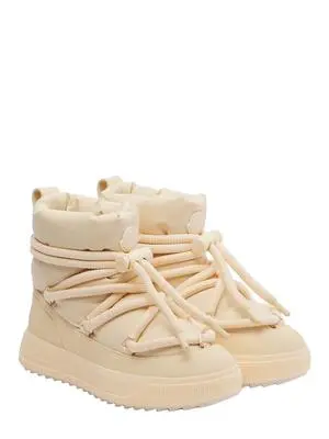 Moncler Monpulse Mid Snow Boots White