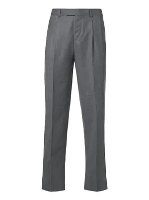 ZEGNA Zegna Wool Flannel Straight-Leg Pants