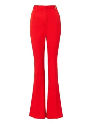 Versace Medusa '95 Wool Flare Pants - Red