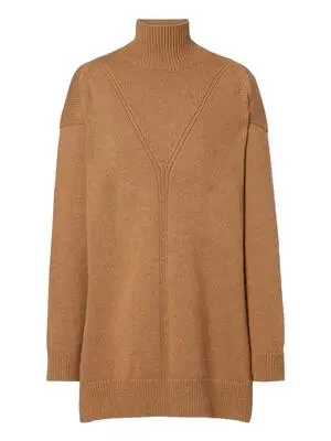 FFORME Loletta Wool And Cashmere Turtleneck Sweater - Beige