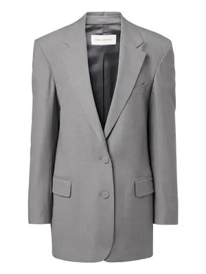 Dries Van Noten Wool-blend Blazer - Grey