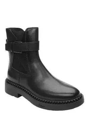 Ash Margot Moto Bootie - Black