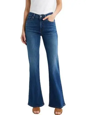 FRAME The Icon High-waist Flare Jeans - Celebrity