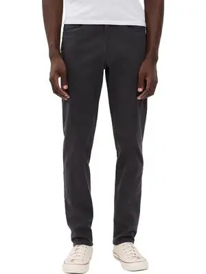 FAIR HARBOR Horizon Stretch Five-pocket Pants - Black