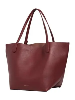 MANSUR GAVRIEL Everyday Soft Tote - Oxblood/rosewood