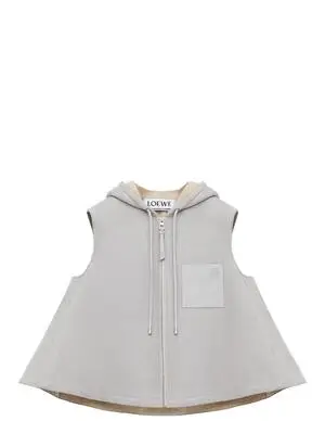 Loewe Lambskin Gilet - Grey