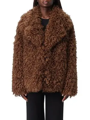 ANIYE BY Fur Coat Brown