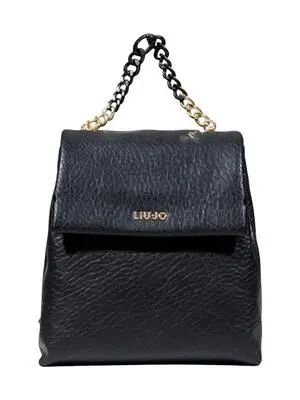 Liu Jo Backpack With Chain Strap - Black