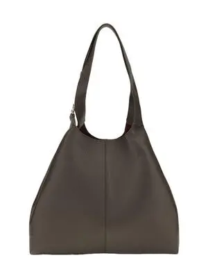 COCCINELLE Coccinelle Leather Shoulder Bag Mud