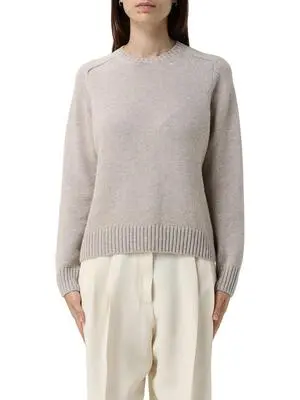 Agnona Pullover Sweater - Beige