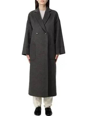Agnona Overcoat - Brown