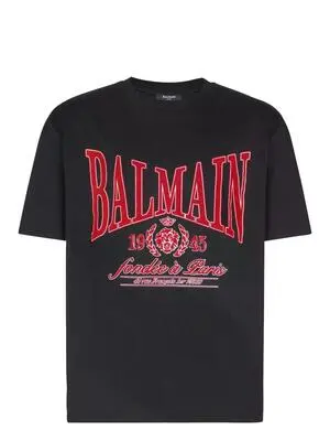 Balmain Logo-print T-shirt - Black
