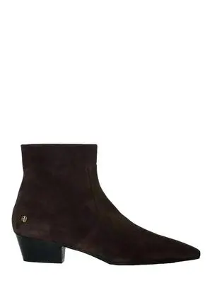 ANINE BING Freya Pointed-Toe Boots Brown