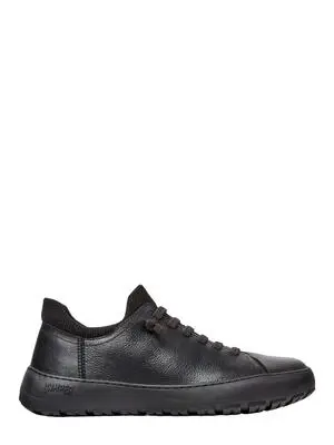 Camper Peu Serra Leather Sneakers - Black