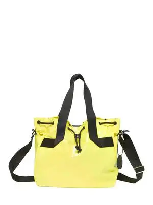 JACK GOMME Drawstring Top-handle Shoulder Bag - Yellow