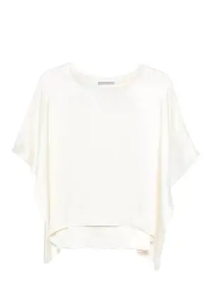 Dusan Short-sleeve Top - White