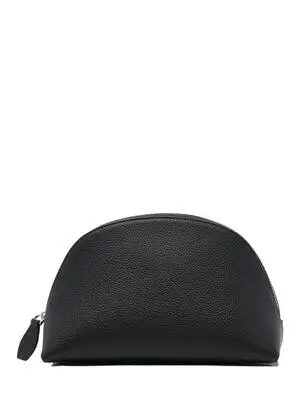 TOTEME Grained Leather Pouch - Black