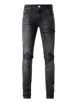 Amiri Waxed Tonal Mx1 Jean - Black