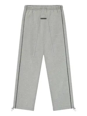 Fear Of God Relaxed Fleece Sweatpants With Piping - Grey