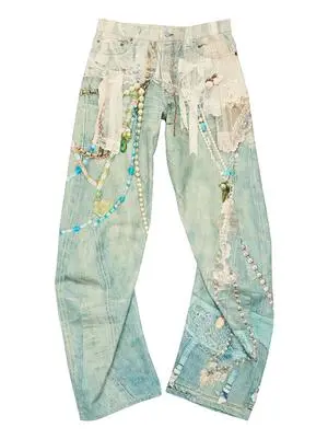 Acne Studios 2006 Relaxed Fit Jeans - White