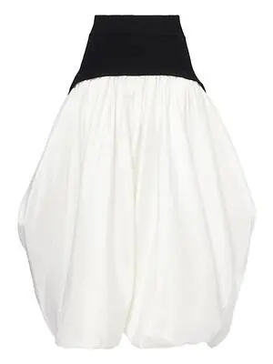 Simkhai Corinn Puffball Midi Skirt - Black Multi