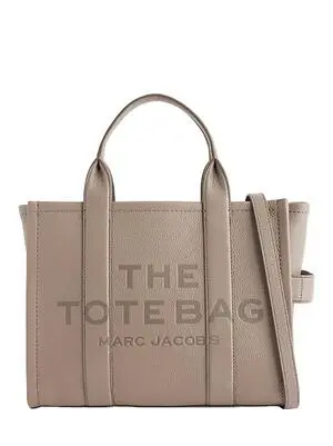 Marc Jacobs The Medium Leather Tote Bag - Cement