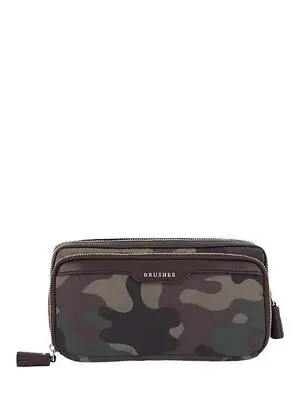 ANYA HINDMARCH Patterned Nylon Makeup Bag - Camouflage