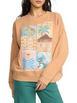 BILLABONG Echo Crewneck Sweatshirt Dusty Trails