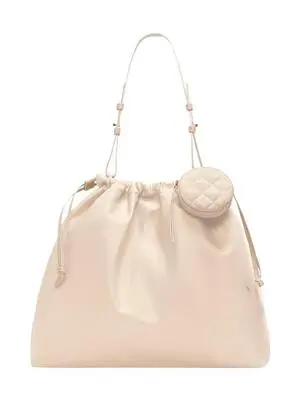 Mz Wallace Waverly Nylon Shoulder Bag - Buff