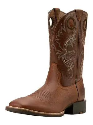 Ariat Sport Rodeo Western Boot - Aged Tan Elephant/luna
