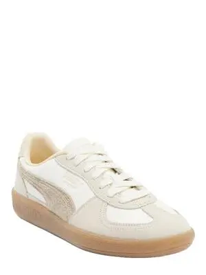 PUMA Palermo Elevata Platform Sneakers - Warm White/chocolate Chip