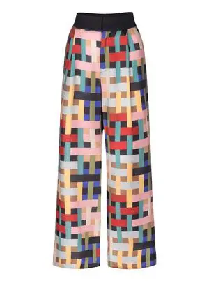 UNTITLED IN MOTION Petra Print Wide-Leg Pant