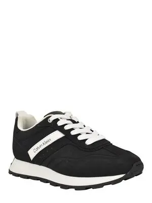 Calvin Klein Runner-Inspired Sneakers Black