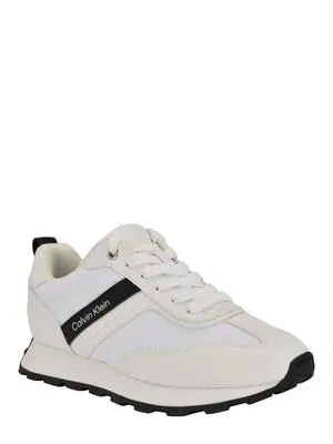Calvin Klein Runner-Inspired Sneakers White